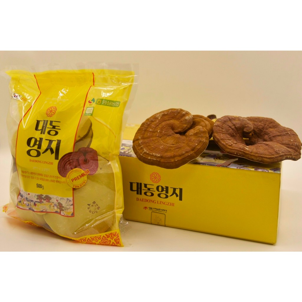 Nấm linh chi Daedong Korea, 500 gr | Shopee Việt Nam