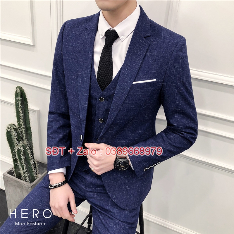 Bộ Vest Comple Nam Mặc Cưới, Bộ Suit Fom Ôm Đẹp, Chất Vải Sịn, Kiểu ...