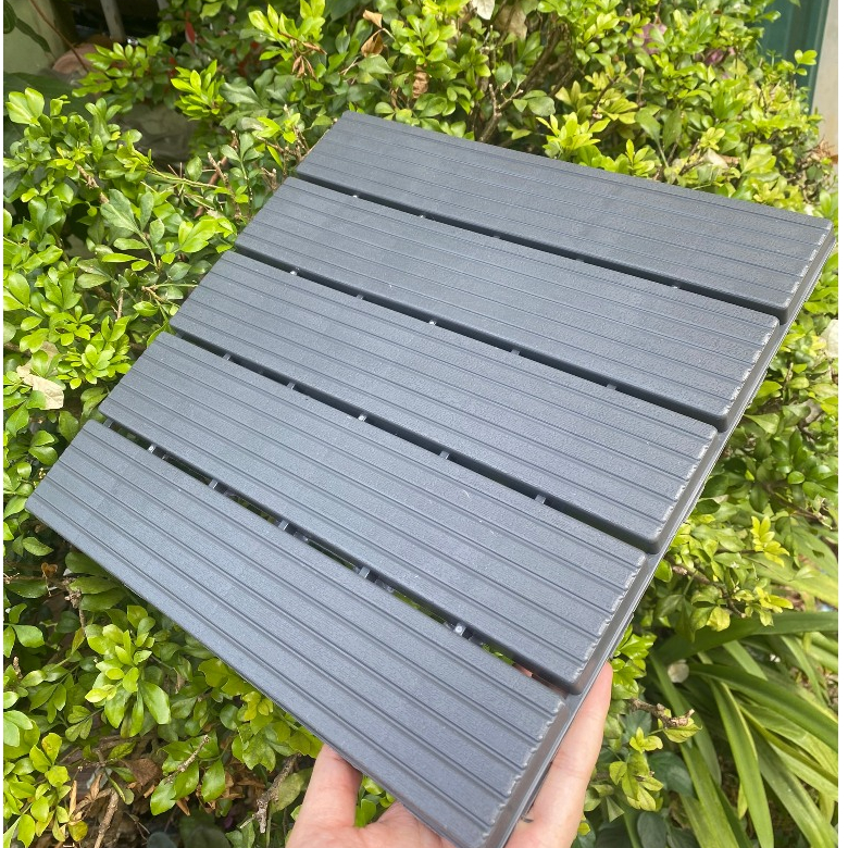 Vỉ Nhựa PP 30x30 Cm Dày 1.5cm Lót Sàn Ban Công, Nhà Tắm, Sân Vườn- Sàn nhựa ban công chung cư ...