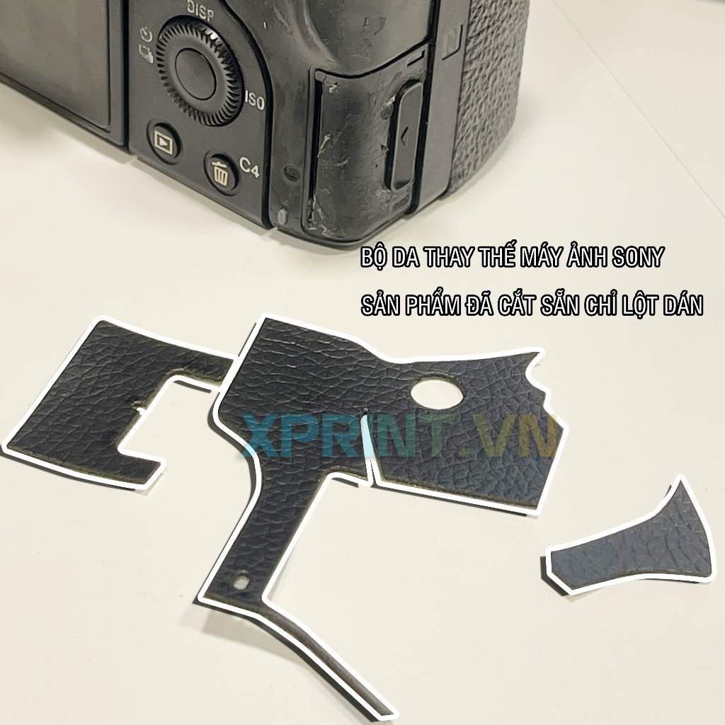 Miếng dán da thay thế cho Sony A72, A7 mark II, A7R2, A7S2... | Shopee ...