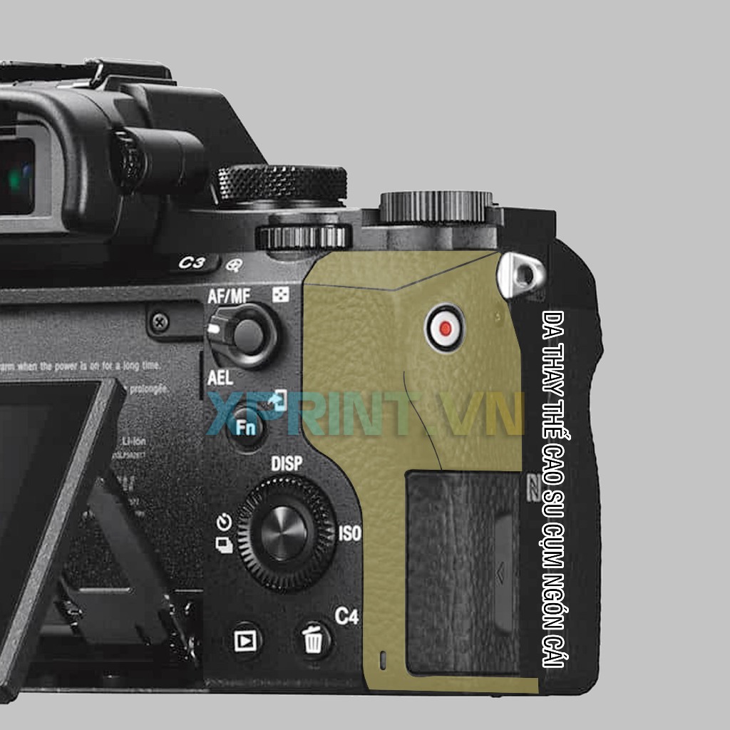 Miếng dán da thay thế cho Sony A72, A7 mark II, A7R2, A7S2... | Shopee Việt Nam