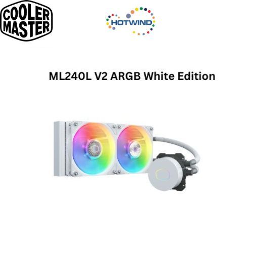 Tản nhiệt nước Cooler Master ML240L V2 ARGB WHITE EDITION | Shopee Việt Nam