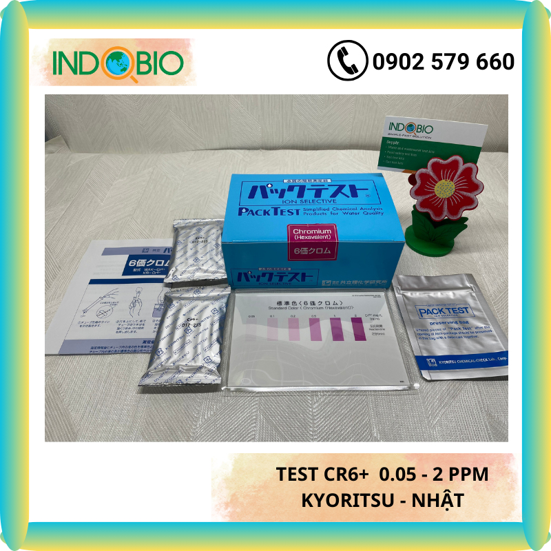 [CHÍNH HÃNG] TEST NHANH CR6+ TRONG NƯỚC THẢI 0.05-2 PPM, KYORITSU ...