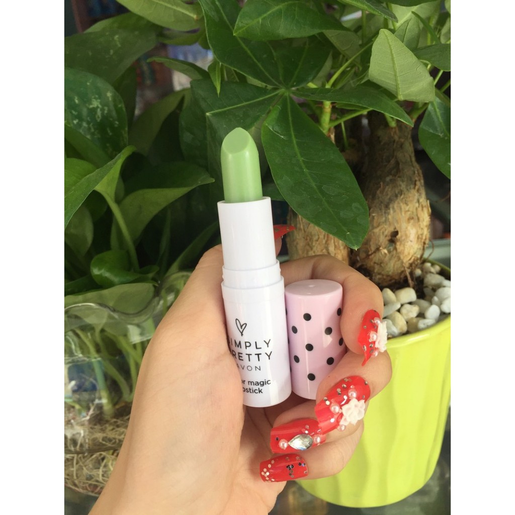 Son gió Avon magic lipstick green apple xanh lá ( mẫu mới ) | Shopee ...