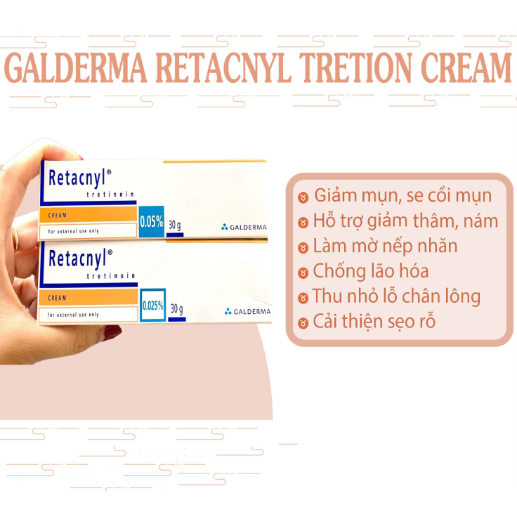 [Auth - Date 2024] Hỏa tốc - Kem dưỡng Retacnyl (30g) | Shopee Việt Nam