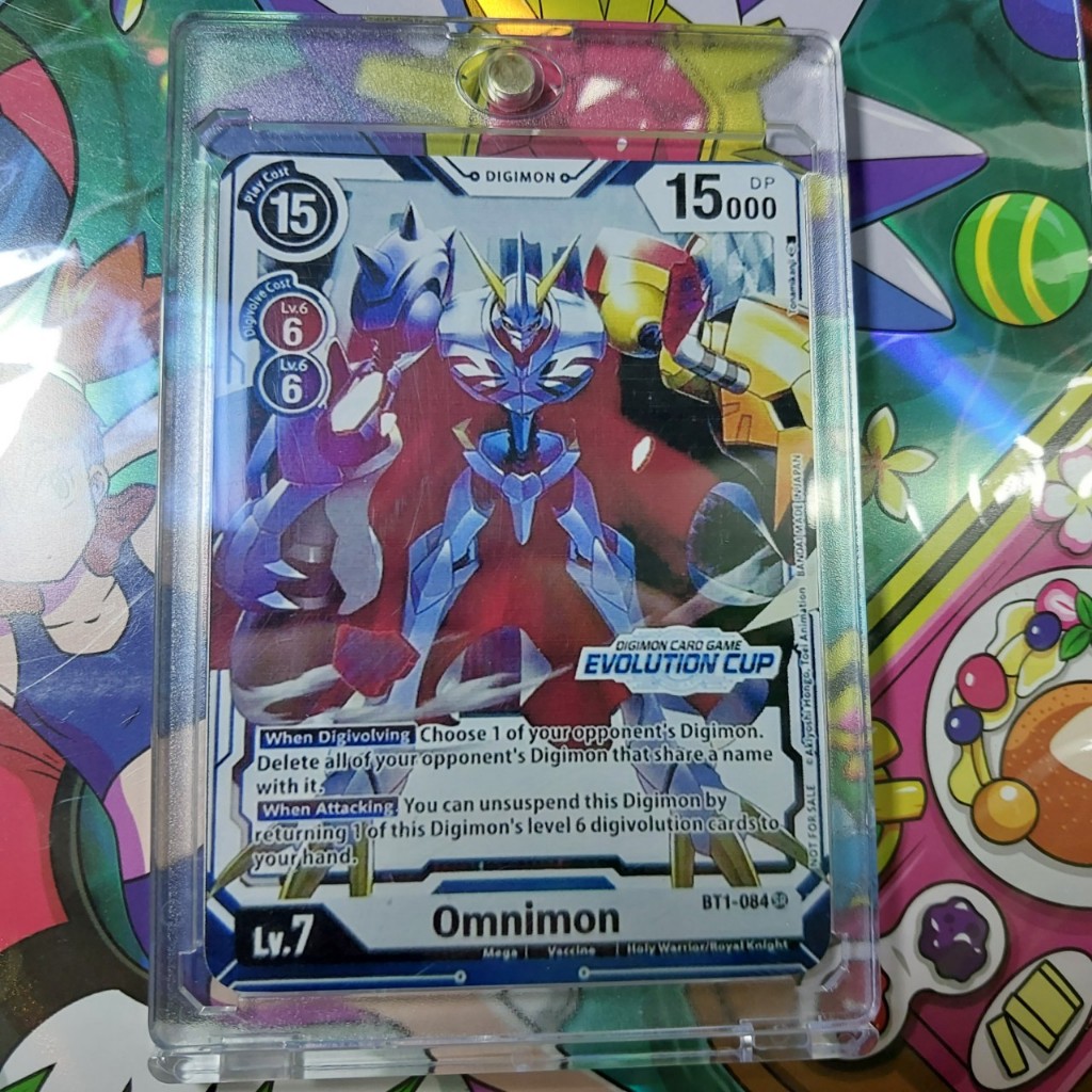 [Digimon] Thẻ bài TCG Omnimon Bt1-084 July 2021 Evolution Hiệp sĩ thánh WarGreymon và ...