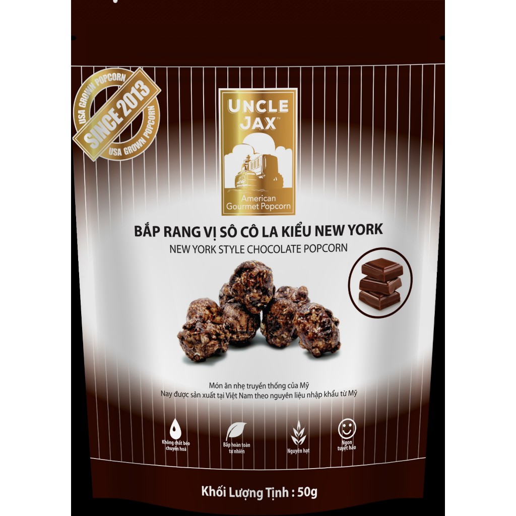 Bắp rang bơ Uncle Jax American Popcorn đủ loại caramel, phô mai ít calo ...