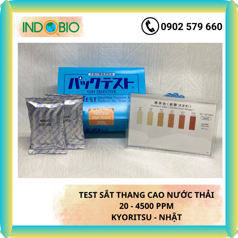 [CHÍNH HÃNG] TEST NITRATE 20-4500 PPM NƯỚC THẢI KYORITSU - NHẬT, WAK ...