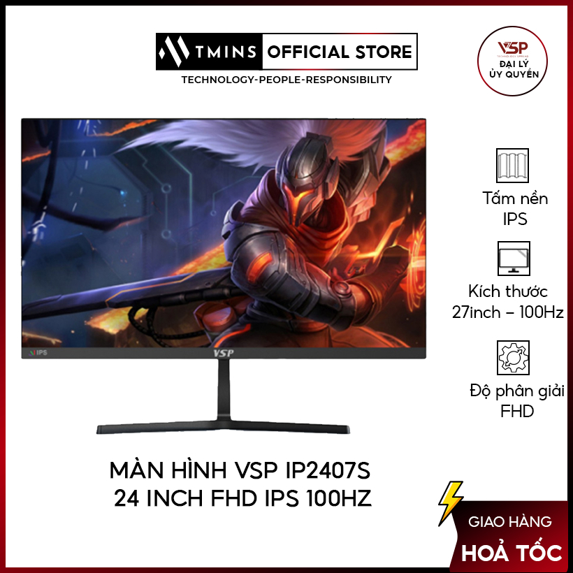 Màn Hình VSP IP2706S 27inch IPS FHD 100Hz 1ms - Hàng Chính Hãng | Shopee Việt Nam