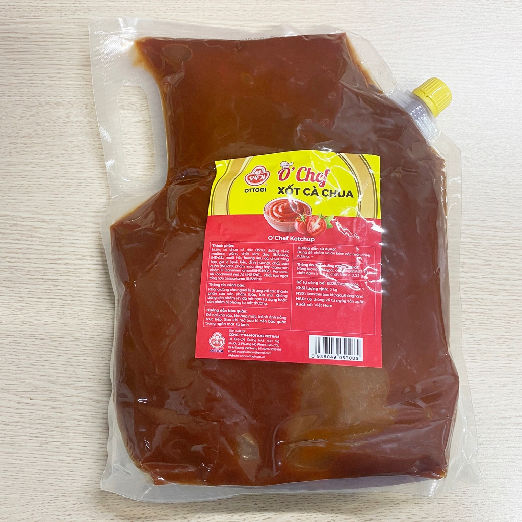 Xốt cà chua O'chef Ottogi 3kg | Shopee Việt Nam