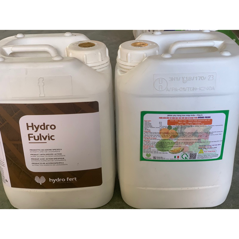 Hydro Fulvic (5 lít) giải độc cho cây, phục hồi nhanh bộ rễ | Shopee ...