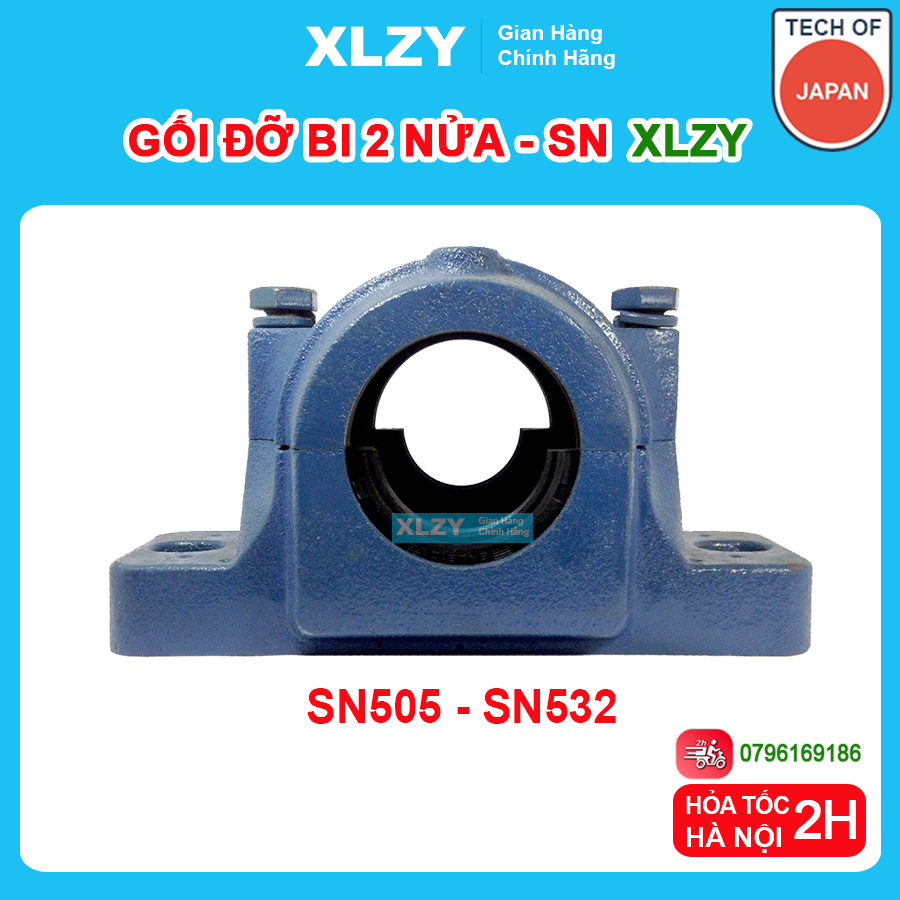 [FREESHIP] Gối đỡ vòng bi 2 nửa SN508 SN509 SN510 - Gối vòng bi SN XLZY - vongbibacdanxlzy ...