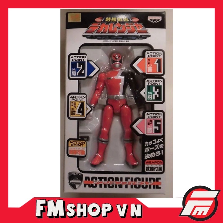 (JPV) BANPRESTO ACTION FIGURE DEKARANGER DEKARED | Shopee Việt Nam