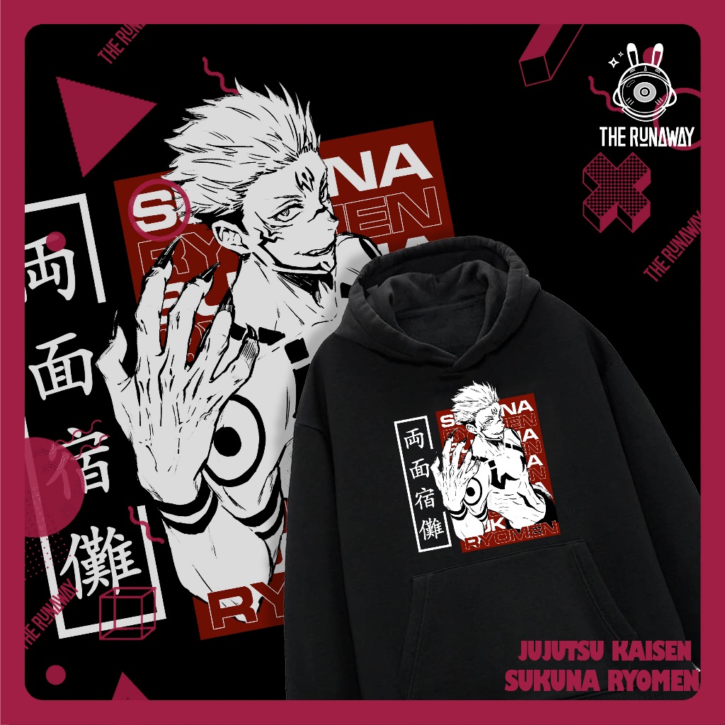 Áo Hoodie Jujutsu Kaisen: Sukuna Art cho Nam / Nữ by The Runaway ...