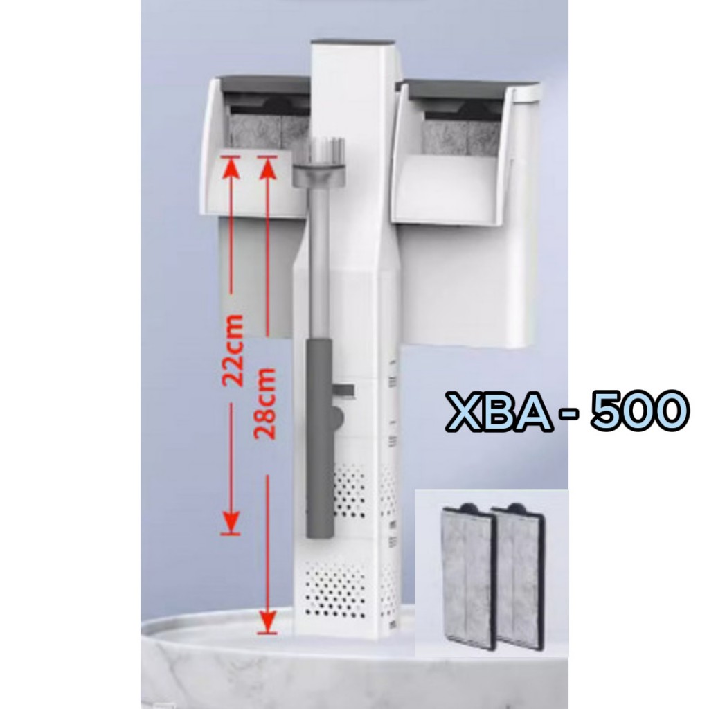 Lọc thác tích hợp lọc váng hồ cá Sunsun XBA 200, XBA 300, XBA 500 ...