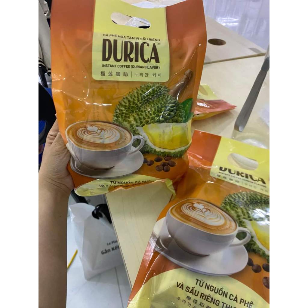 Cà phê sầu riêng ,cà phê đặc biệt thơm ngon tiện lợi - DURICA - LE PLATEAU | Shopee Việt Nam