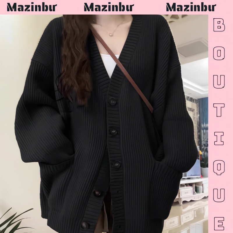 Áo cardigan len đan khoác nhẹ phong cách Hàn quốc 3 màu basic trẻ trung ...