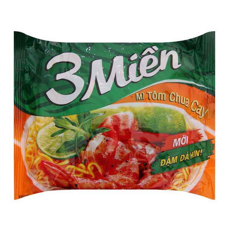 Mì 3 Miền gói 65g nhiều mùi vị | Shopee Việt Nam
