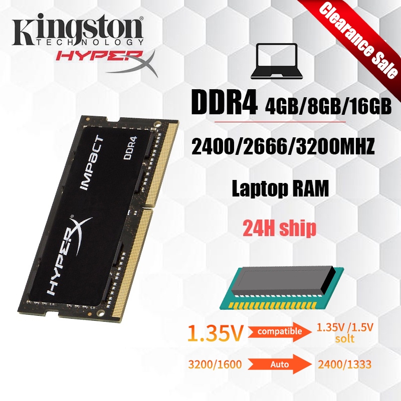 【Ship hàng tận nơi 24H】4GB/8GB/16GB Kingston Hyperx Gaming RAM DDR4 ...