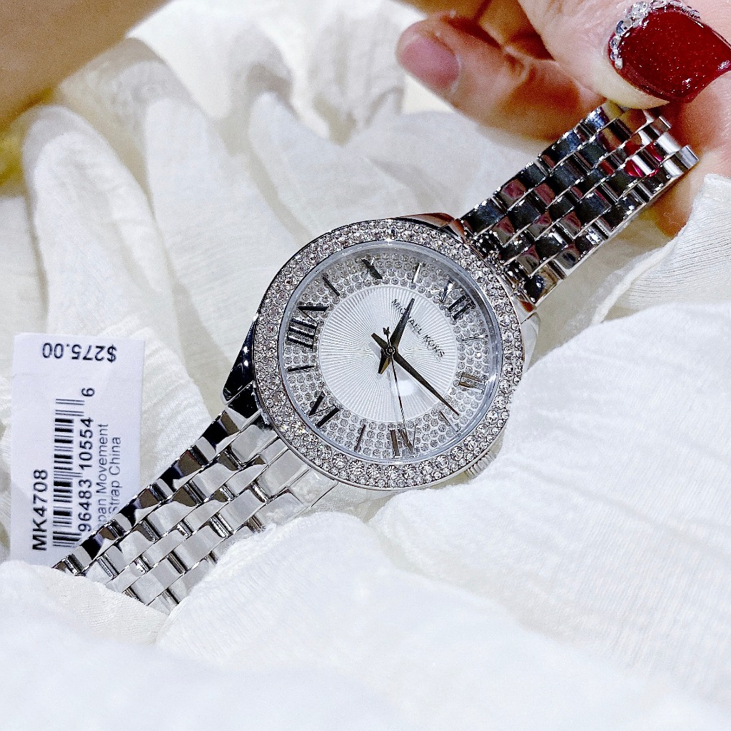 Đồng hồ nữ dây kim loại đeo tay cao cấp chống nước Michael Kors Mk4708 ...