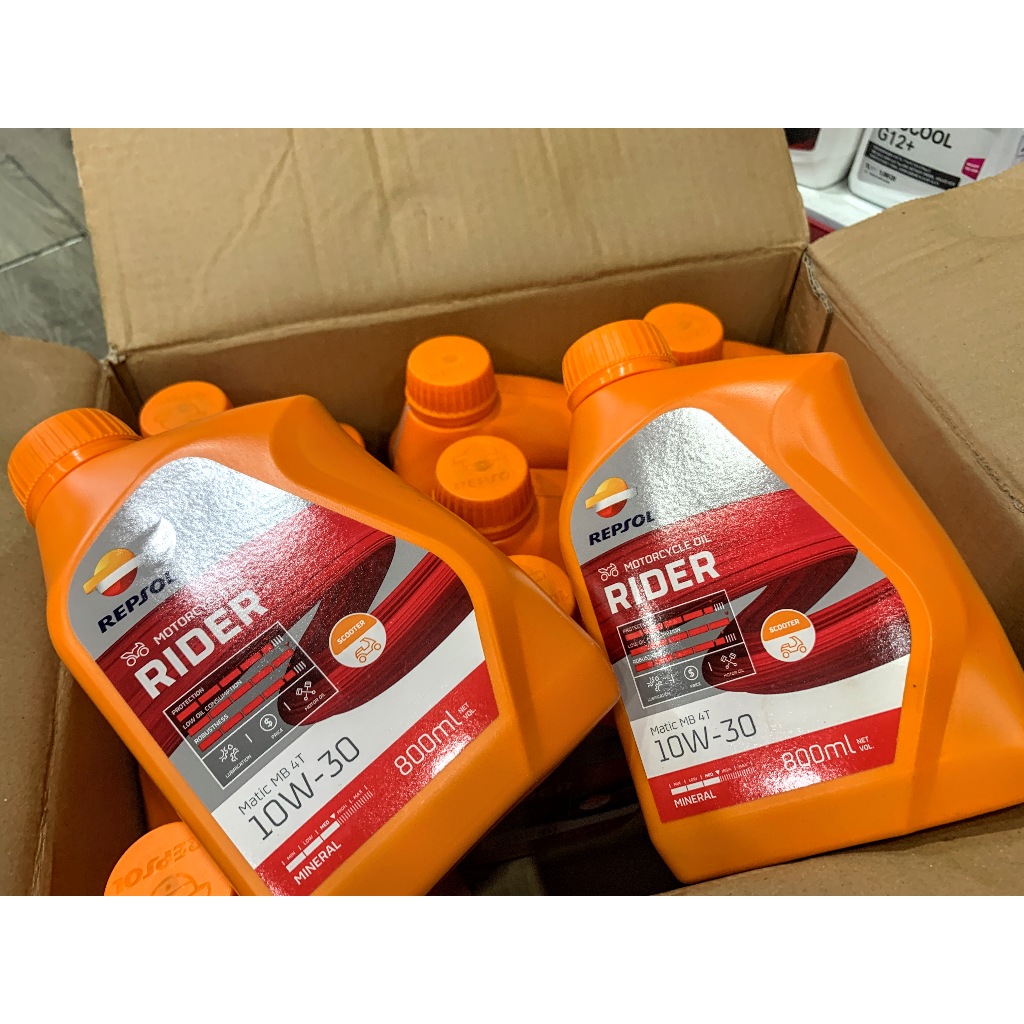 Nhớt Repsol [ Rider, 800ml] (10w30) dành cho Xe Tay Ga | Shopee Việt Nam