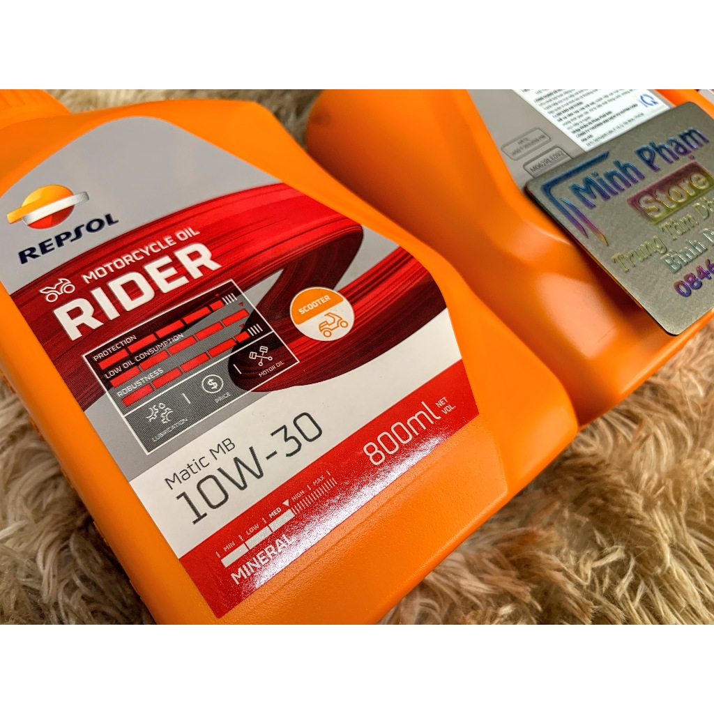 Nhớt Repsol [ Rider, 800ml] (10w30) dành cho Xe Tay Ga | Shopee Việt Nam