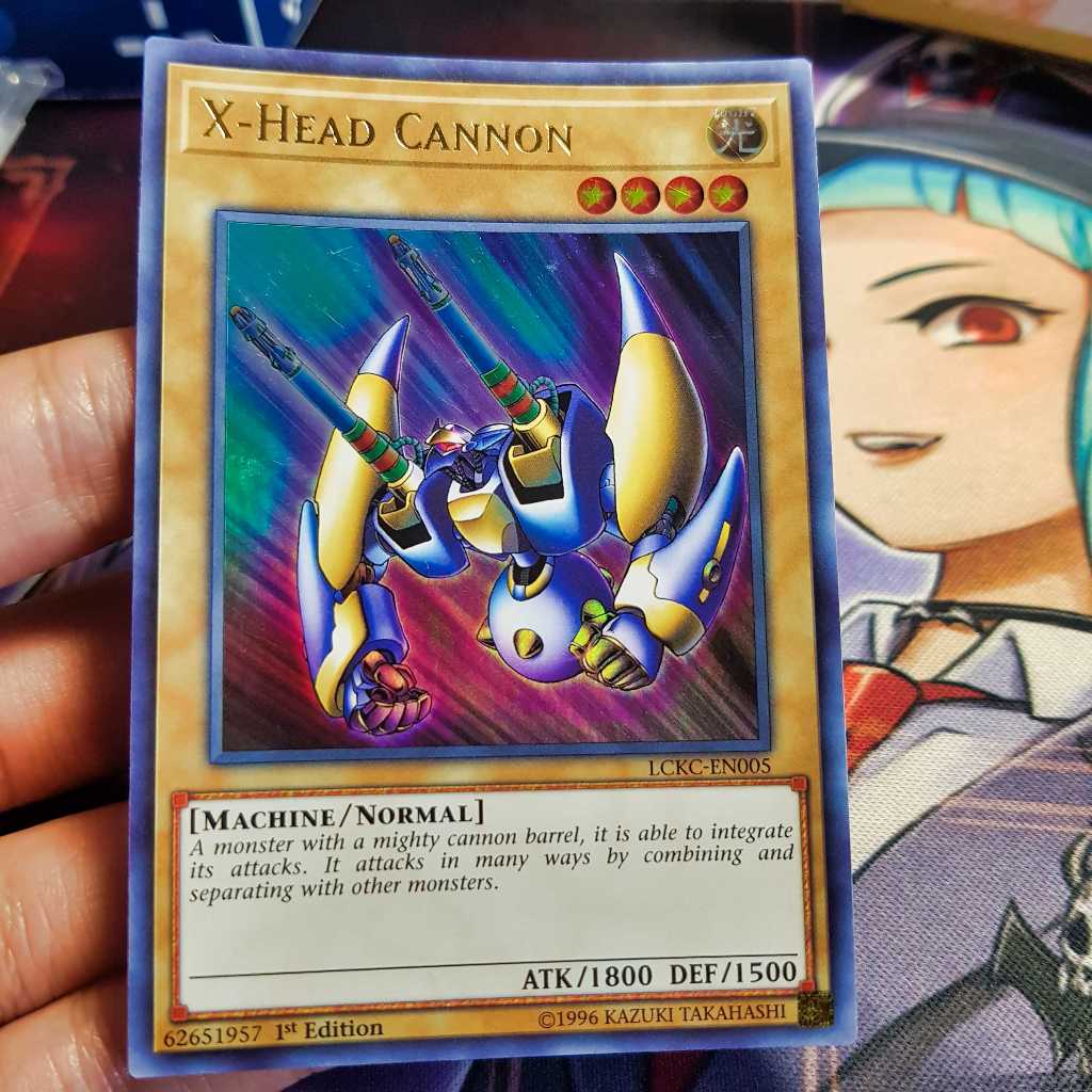 Thẻ bài Yugioh chính hãng | X-Head Cannon | LCKC Ultra Rare | Shopee Việt Nam