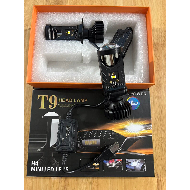 Đèn Pha LED Bi Cầu Mini T9 Lắp Ô tô, Xe Máy ,BH 12 Tháng (giá 1 bóng) | Shopee Việt Nam