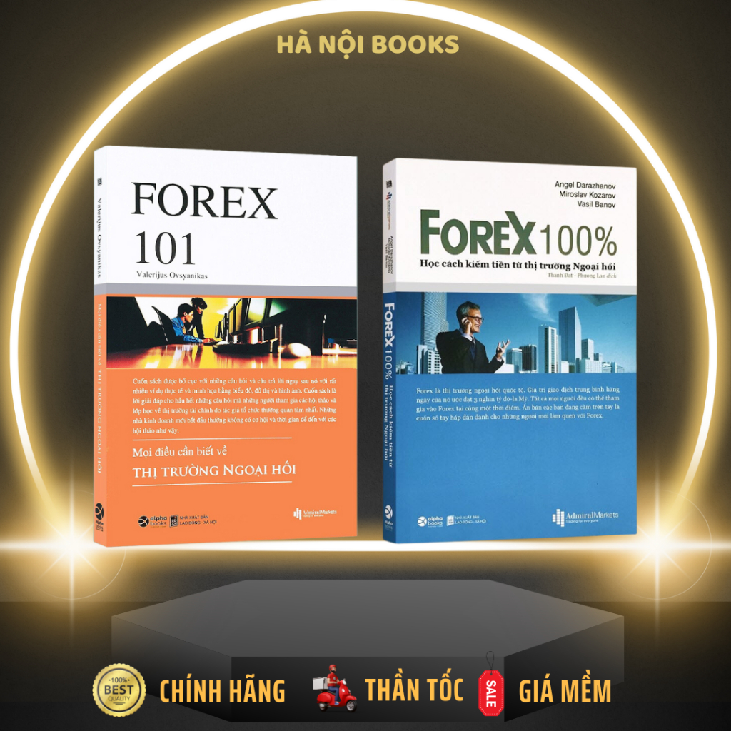 Sách - Combo 2 cuốn sách Forex Thị trường ngoại hối: Forex 101 + Forex ...