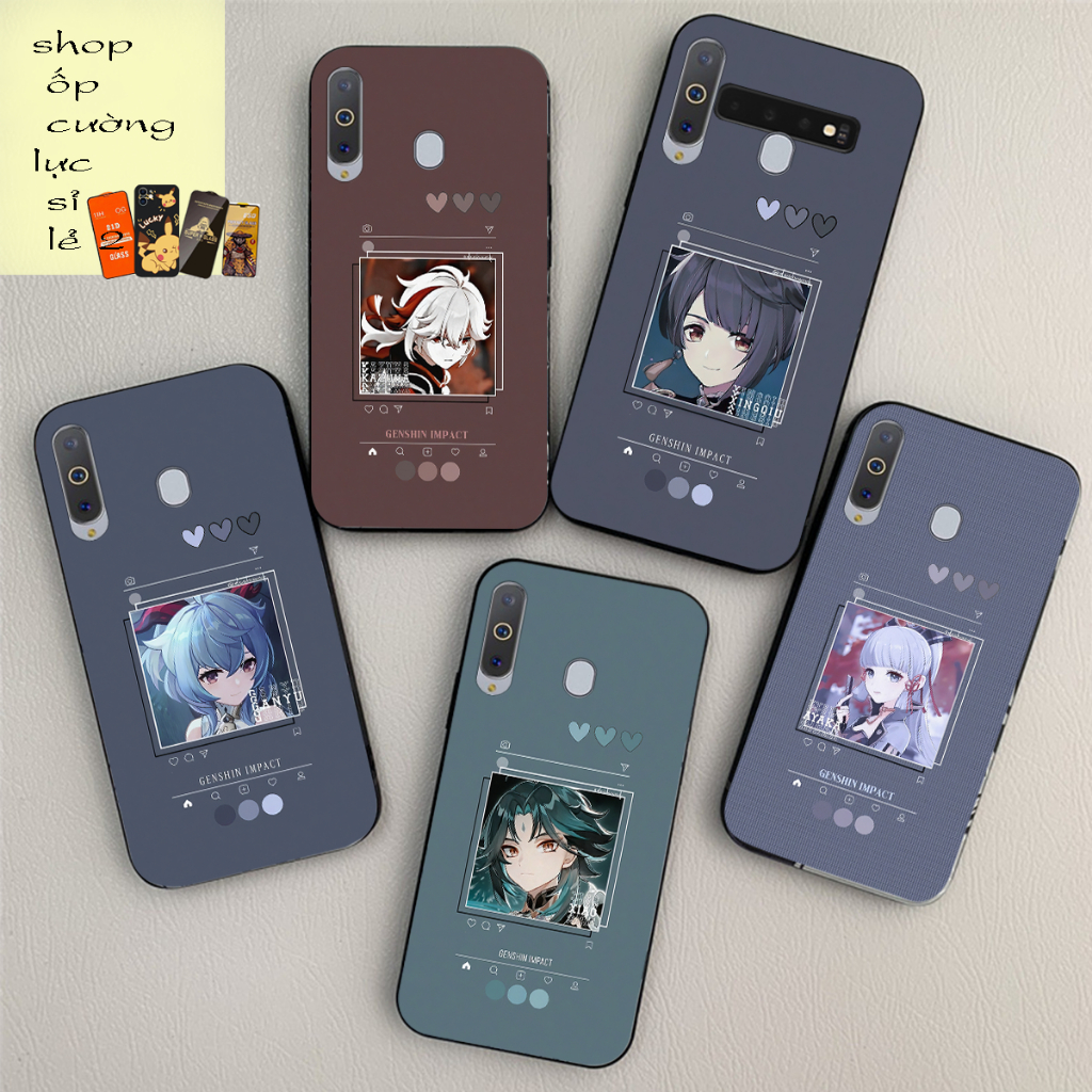 ốp lưng Samsung a8s / a9 2019 in hình nhân vật Genshin Impact | Shopee Việt Nam
