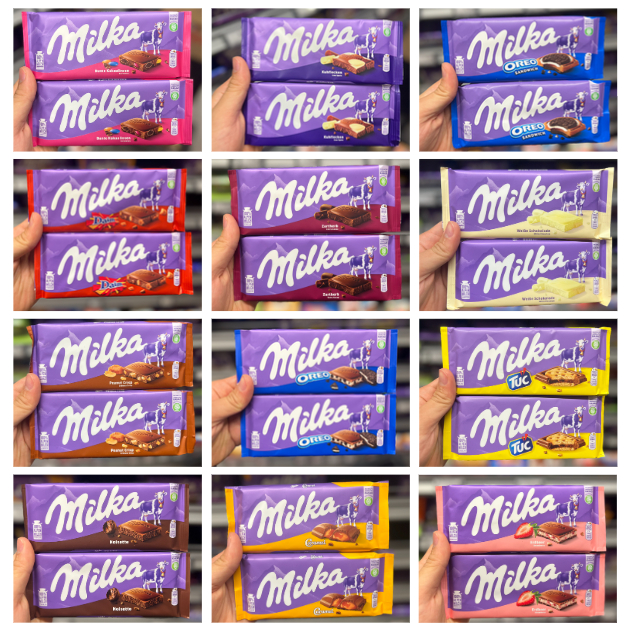 Socola Milka Đủ Vị (hàng nội địa Đức) - Milka Schokolade | Shopee Việt Nam