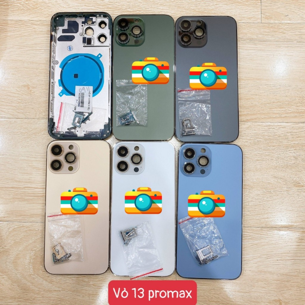 13 PRO MAX BỘ - Lưng vỏ dùng cho máy iphone 13 pro max có khung sườn ...