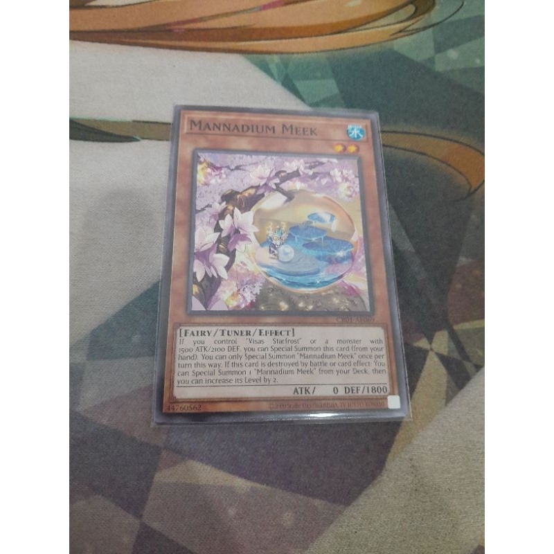 [ 20231212 ] Thẻ bài Yugioh chính hãng Mannadium Meek - CR01-AE069 ...