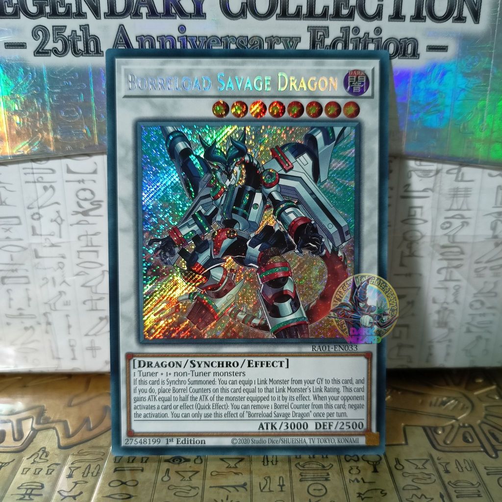 Borreload Savage Dragon – RA01-EN033 – Secret Rare [Thẻ bài Yugioh] | Shopee Việt Nam