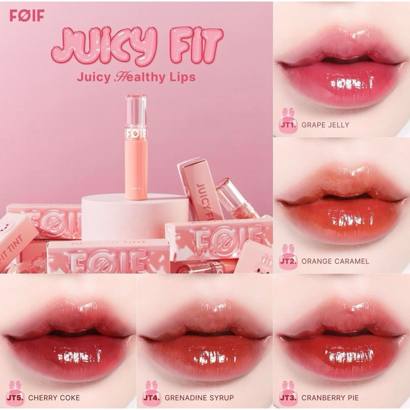 Son Tint Bóng Foif Juicy Fit Tint | Shopee Việt Nam