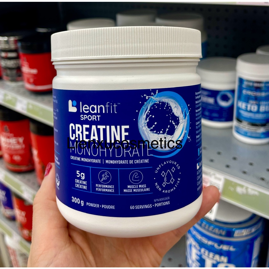 [Made in Canada] Leanfit Sport Creatine Monohydrate, không vị, hộp 300G | Shopee Việt Nam