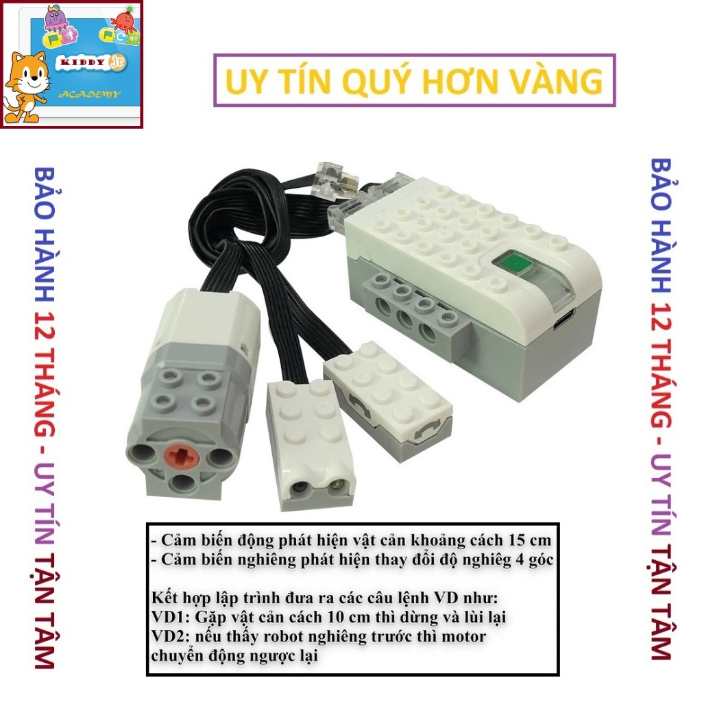 Phụ Kiện Wedo 2.0 Não Smart Hub, Động Cơ, Cảm Biến Góc Nghiêng, Cảm ...