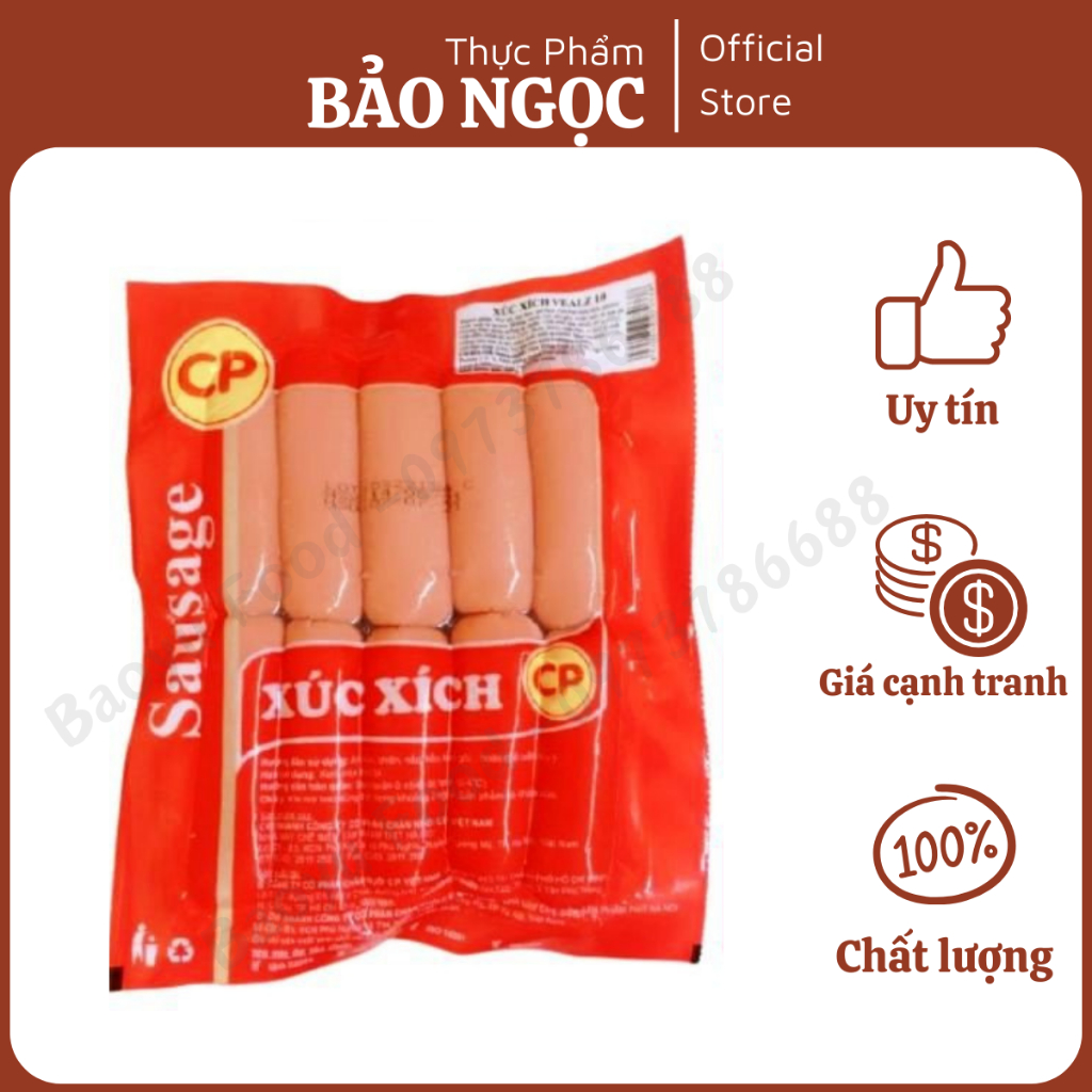 XÚC XÍCH VEALZ CP 10 CÂY SUPERCHEF 500GR | Shopee Việt Nam