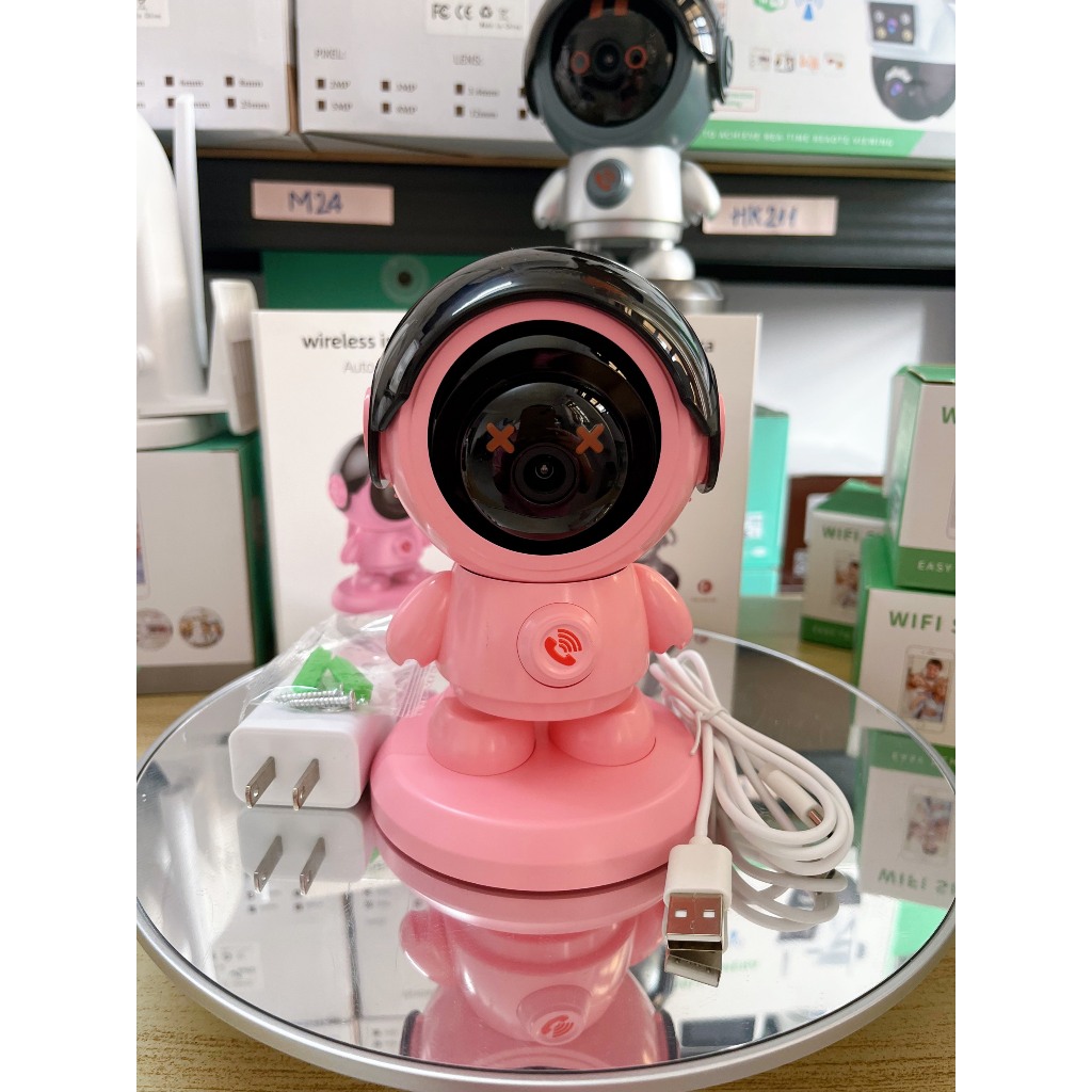 Camera WIFI iCam ROBOT PHI HÀNH GIA A5 - Thiết Kế Mới 2023 - Có Tính ...