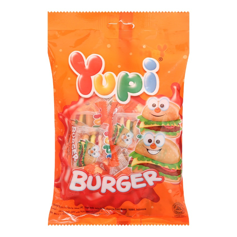 Kẹo dẻo Indonesia Yupi Burger gói 84g | Shopee Việt Nam