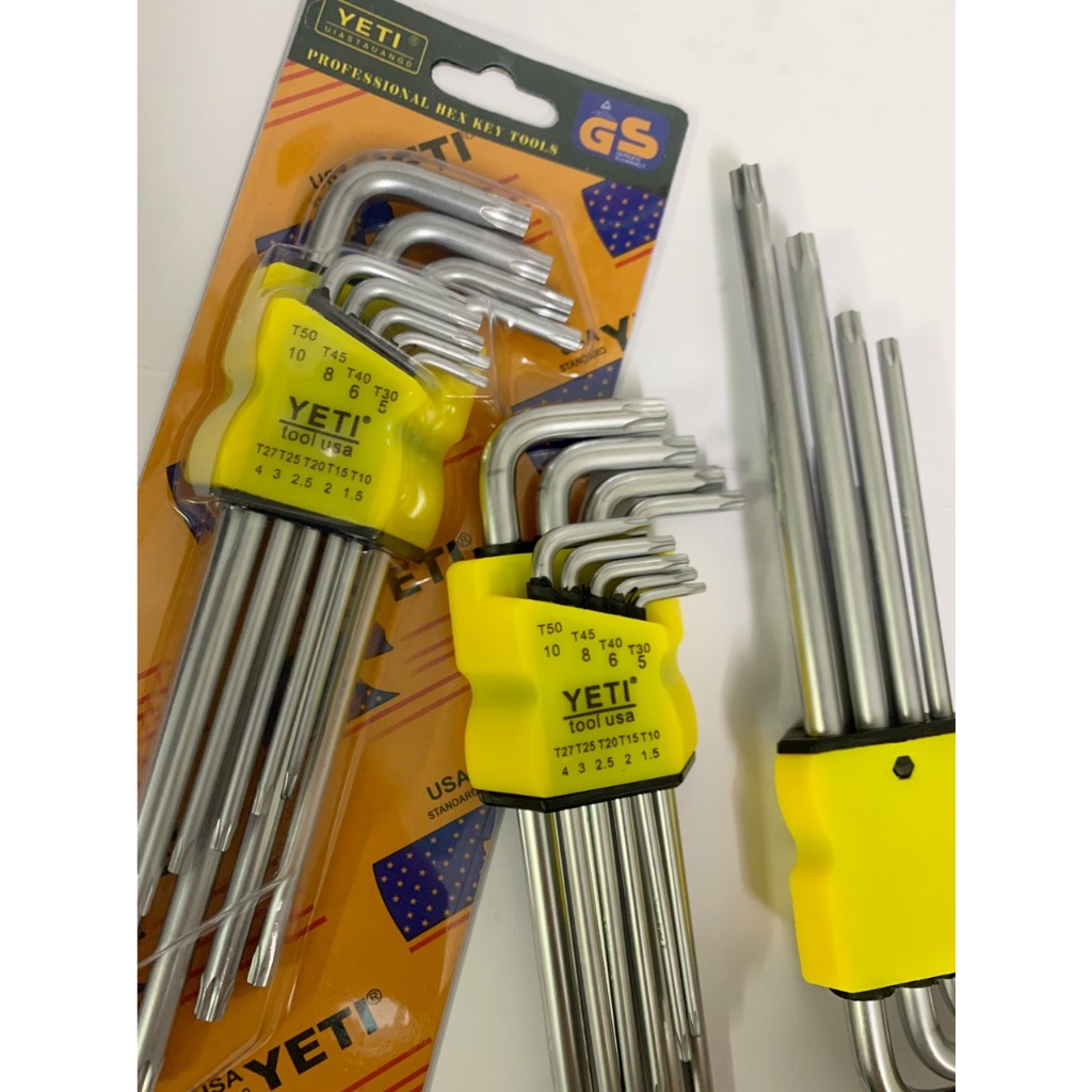 Bộ Lục Giác Đa Năng YETI Bông 9 Chi Tiết - Lục Giác Đầu Bông - Vặn ...
