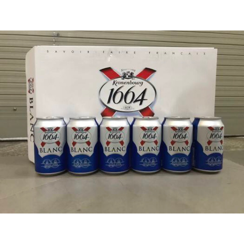 Bia 1664 Blanc lon 330ml | Shopee Việt Nam