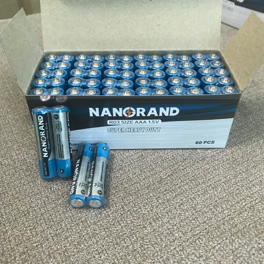 Pin tiểu pin đũa NANGRAND R6 1.5V AA R6 hàng chính hãng dùng cho điều ...