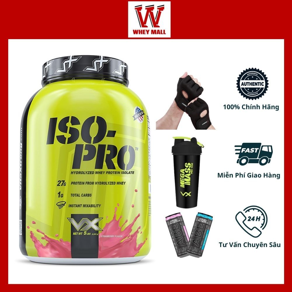 Iso Pro Whey Protein Hydrolyzed VitaXtrong 5Lbs - Iso Pro Sữa Tăng Cơ ...