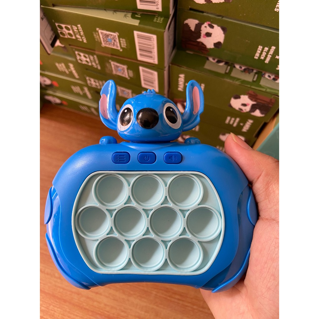 Máy chơi điện tử giải trí Pop it popit (TẶNG PIN) Người nhện iron man ...