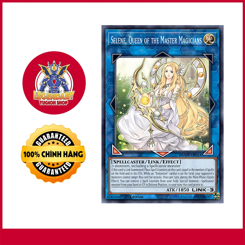[Thẻ Bài Yugioh Chính Hãng] Selene, Queen of the Master Magicians ...