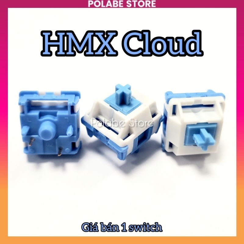 HMX Cheese Cloud linear switch bàn phím cơ Polabe Store | Shopee Việt Nam