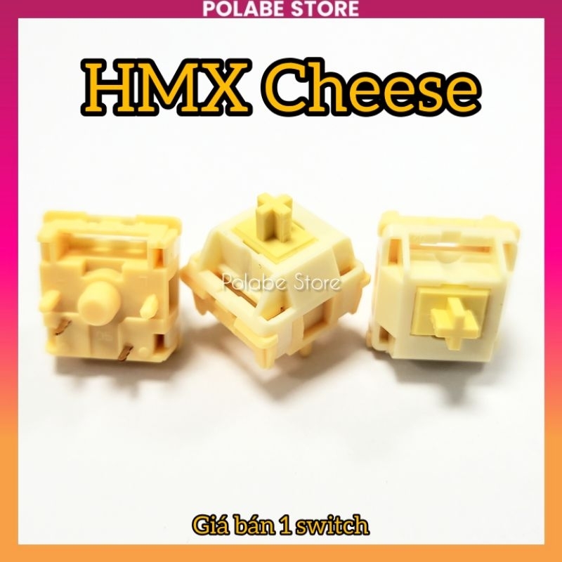 HMX Cheese Cloud linear switch bàn phím cơ Polabe Store | Shopee Việt Nam