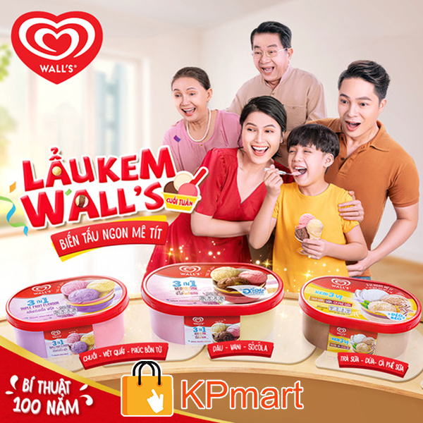Kem hộp Wall's Ice Cream 760ML | Shopee Việt Nam