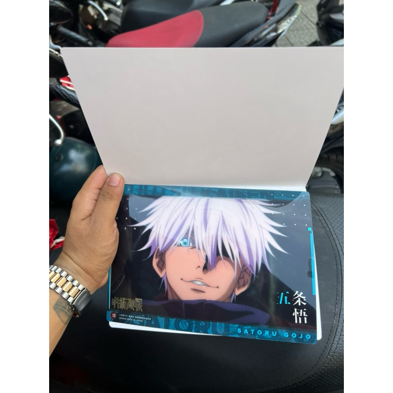 Full Set 16 Clear Visual Poster Anime JujutsuKaisen Chính Hãng Bandai ...